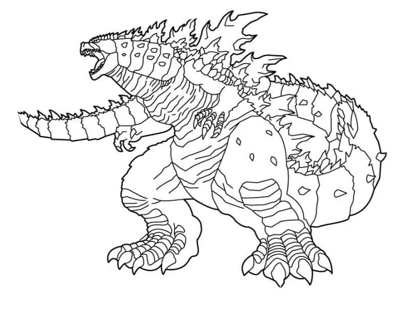 21+ Godzilla ausmalbilder zum ausdrucken kostenlos
