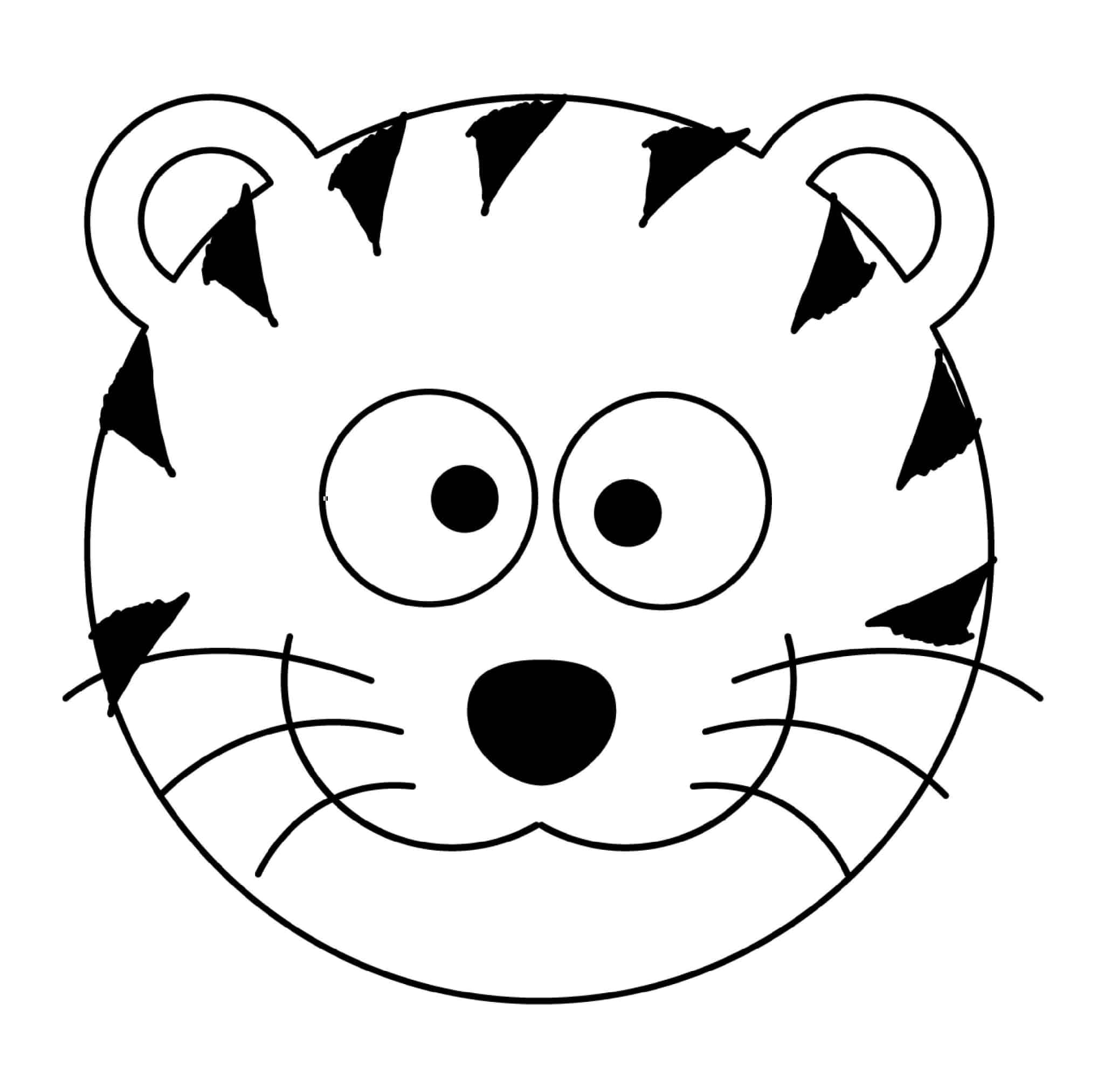 20+ Niedlich ausmalbilder Tiger kostenlos und zum ausdrucken