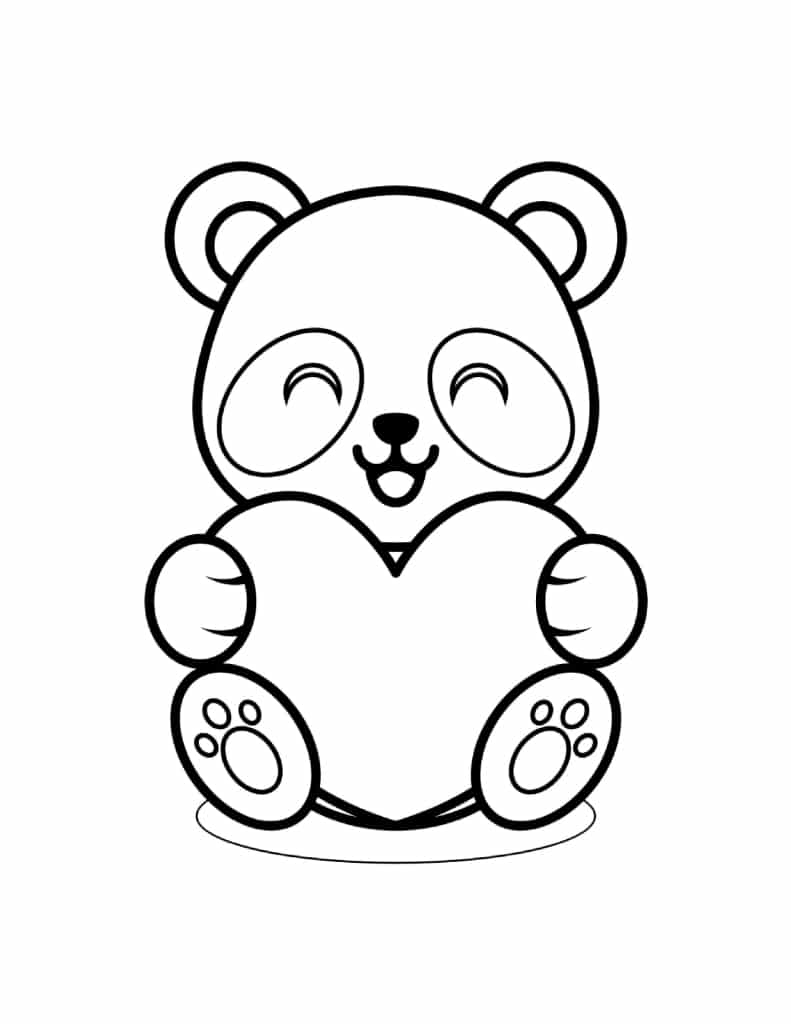 Spaß mit Panda- und Kätzchen ausmalbilder für kinder!