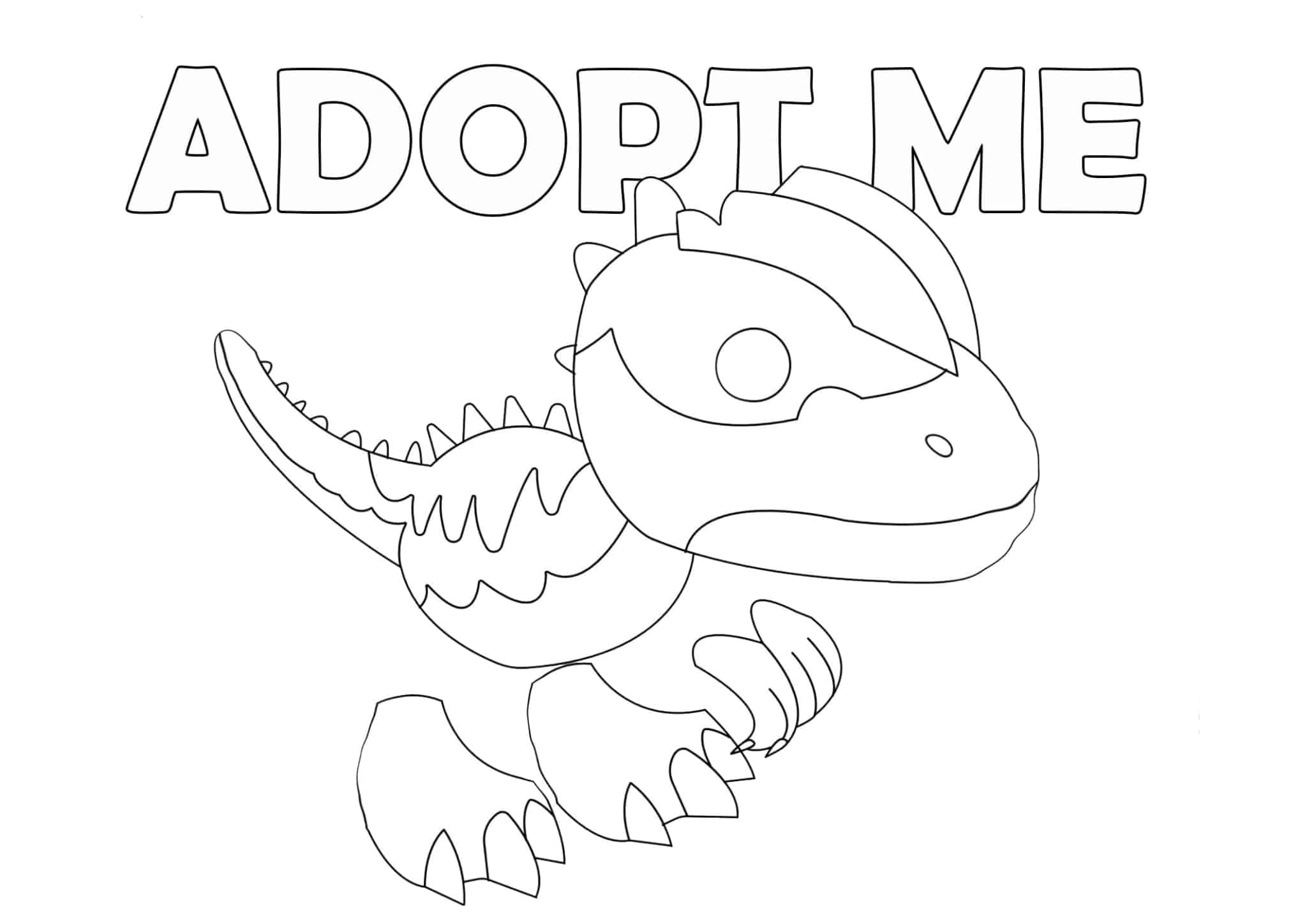 20+ Adopt me pets ausmalbilder - Für alle Kinder geeignet