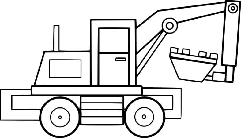 27+ Bagger ausmalbilder zum ausdrucken kostenlos für kinder
