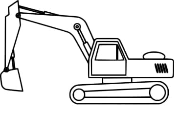 27+ Bagger ausmalbilder zum ausdrucken kostenlos für kinder