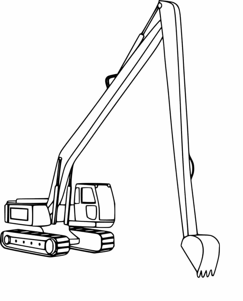 27+ Bagger ausmalbilder zum ausdrucken kostenlos für kinder