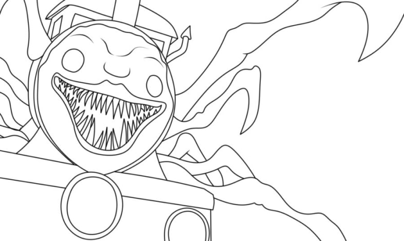 25+ Choo-Choo Charles ausmalbilder - Kostenfreier Download