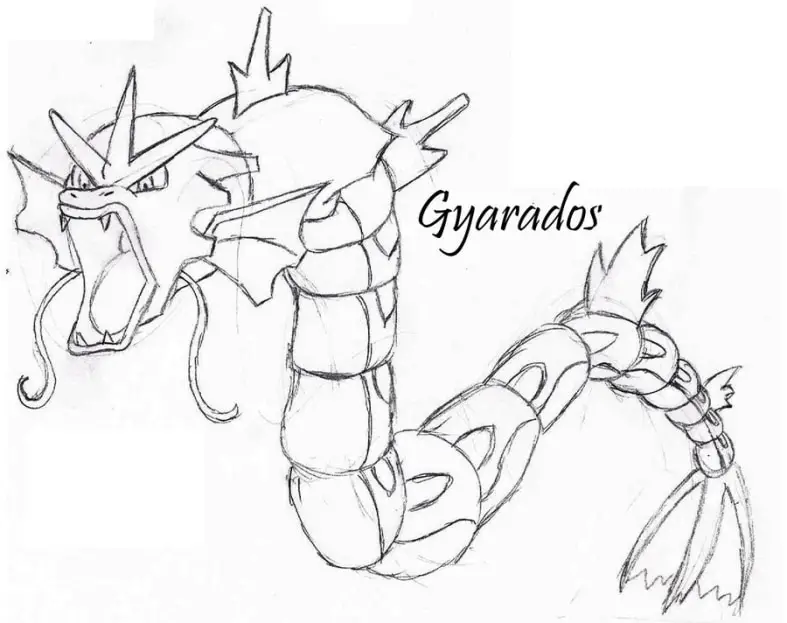 21+ Gyarados ausmalbilder - Neueste Kollektion für Fans