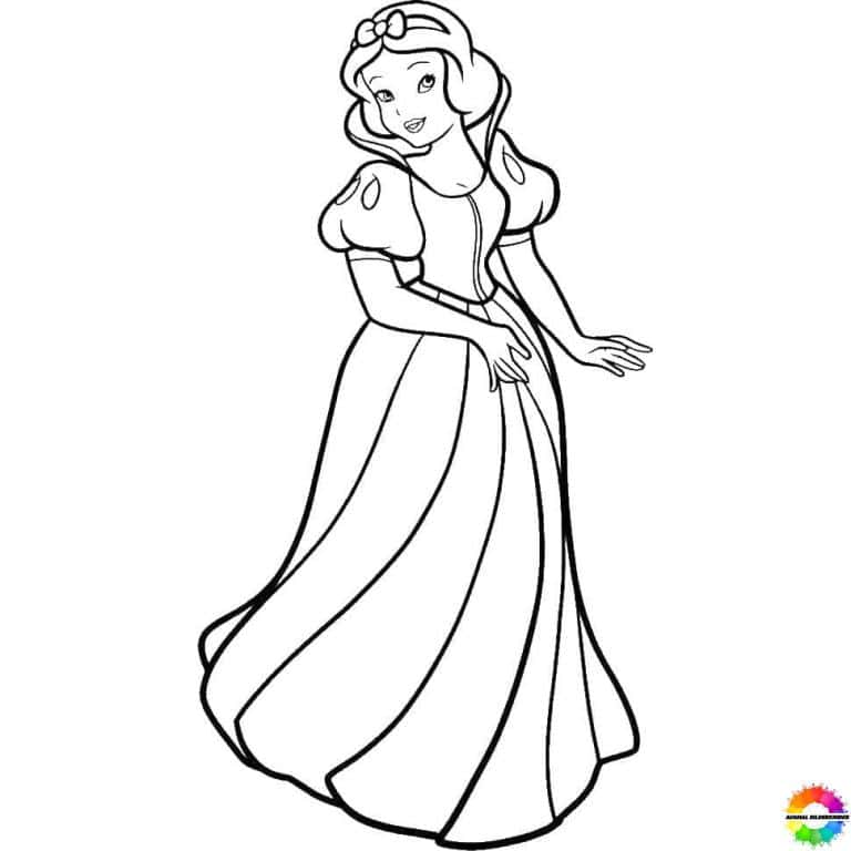 39+ Schneewittchen ausmalbilder PDF zum drucken kostenlos