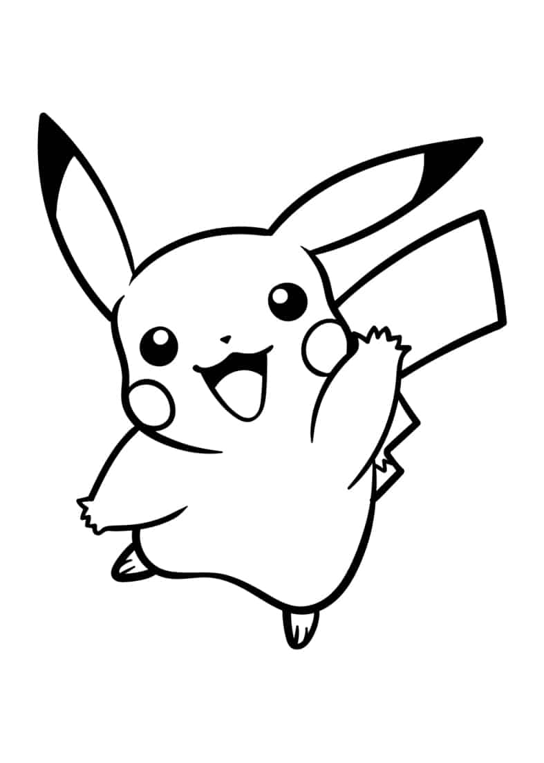 34+ Pikachu ausmalbilder kostenlos zum drucken für kinder, fans