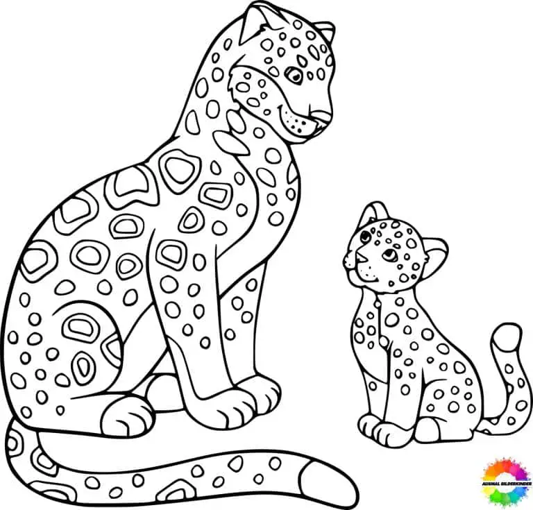17+ Jaguar ausmalbilder tiere zum drucken kostenlos für kinder
