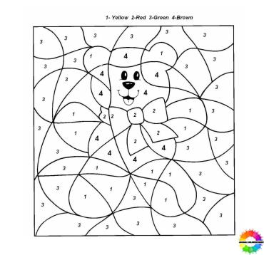 33+ Malen nach zahlen ausmalbilder zum ausdrucken für kinder