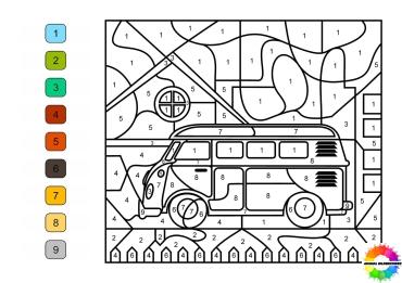 33+ Malen nach zahlen ausmalbilder zum ausdrucken für kinder