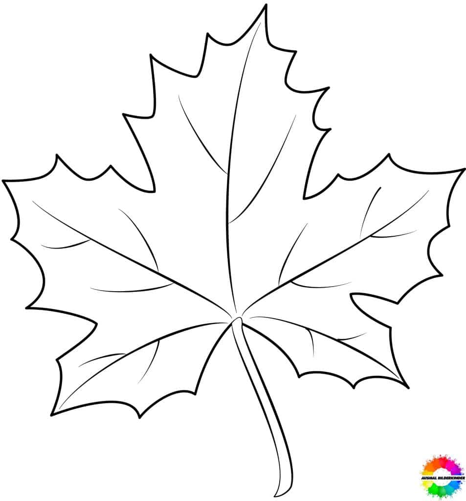 42+ Blätter ausmalbilder kostenlos ausdrucken für kinder