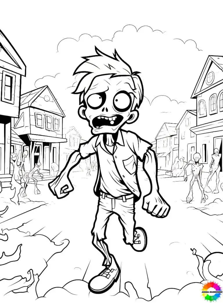 68+ Zombie ausmalbilder zum ausdrucken - Sammlung kostenlos