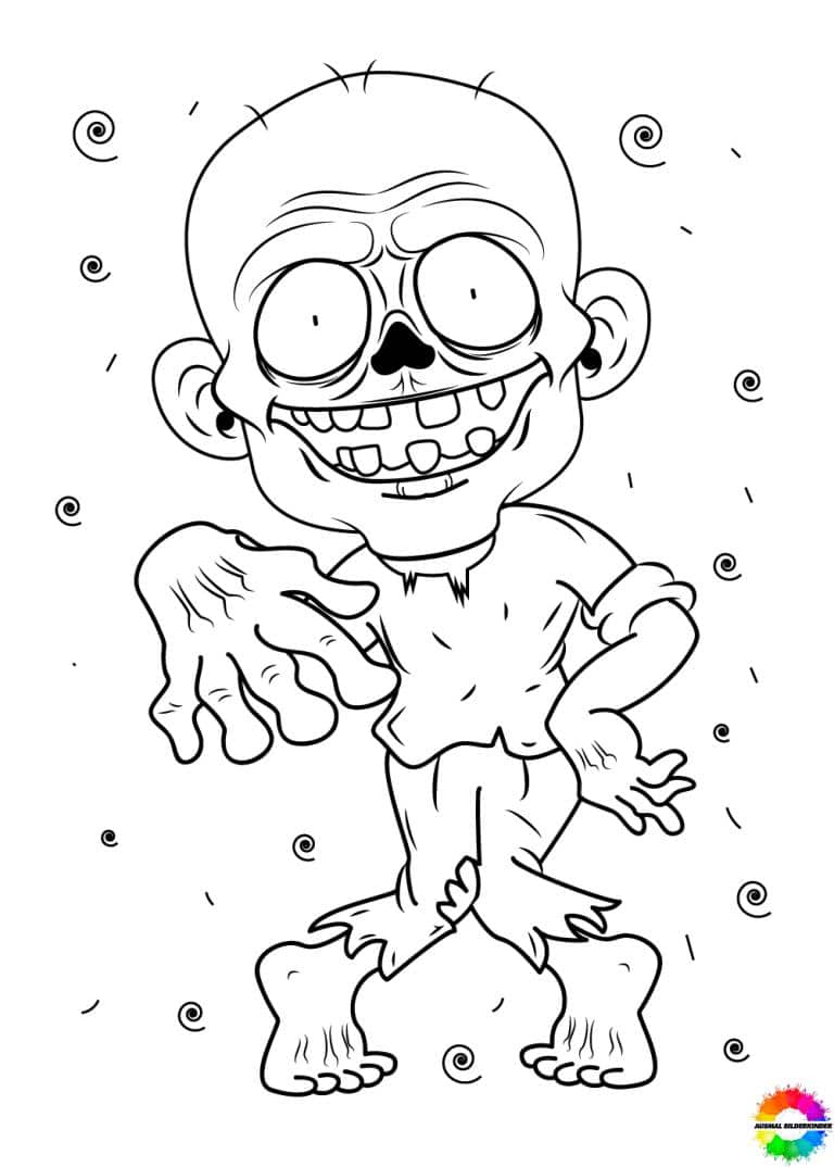 68+ Zombie ausmalbilder zum ausdrucken - Sammlung kostenlos