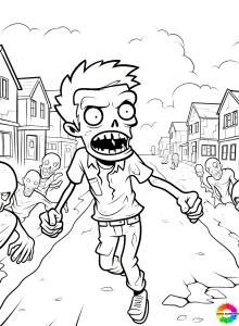 68+ Zombie ausmalbilder zum ausdrucken - Sammlung kostenlos