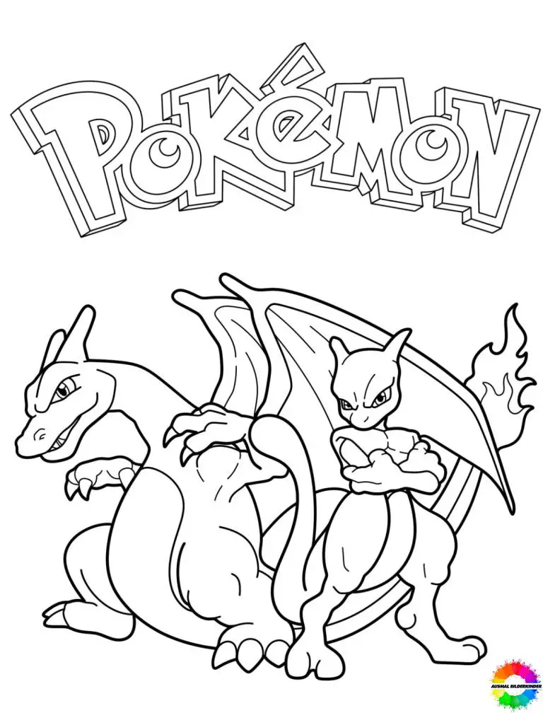 37+ Pokémon Mewtu ausmalbilder - Sehr gute Qualität für Kinder