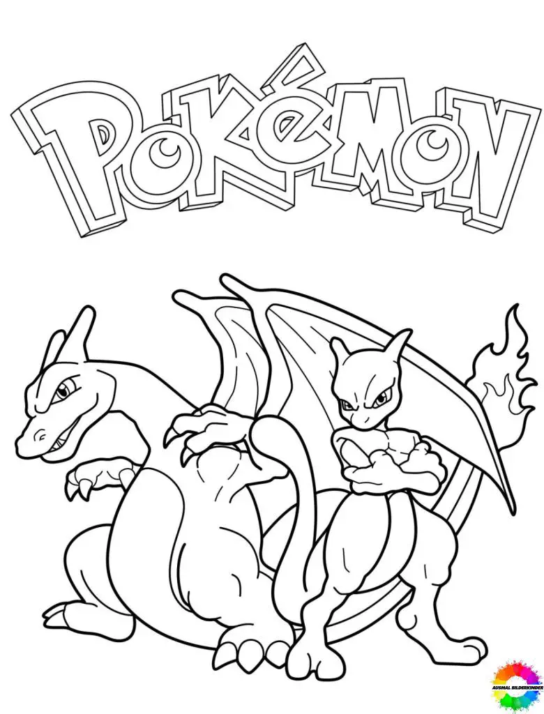 37+ Pokémon Mewtu ausmalbilder - Sehr gute Qualität für Kinder