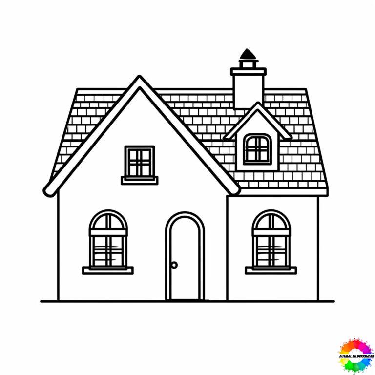53+ Haus ausmalbilder für kinder zum ausmalen | Jetzt downloaden