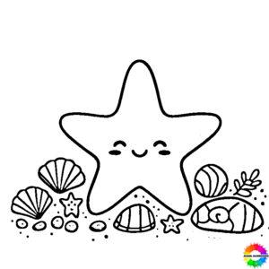 40+ Seestern ausmalbilder - Laden Sie kostenlose herunter