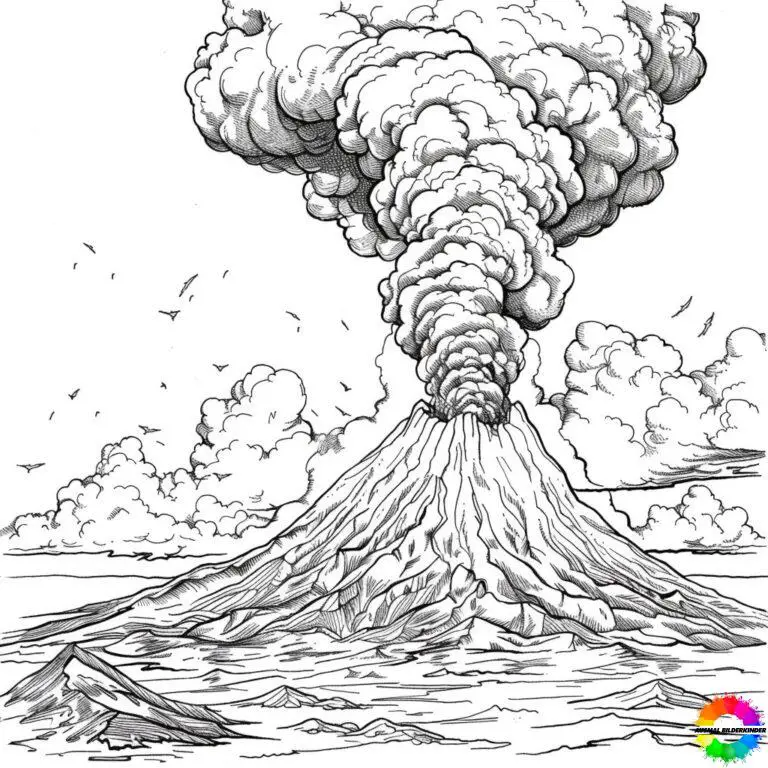 35+ Vulkan ausmalbilder kostenlos download oder online ausmalen
