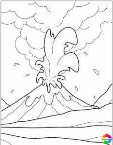 35+ Vulkan ausmalbilder kostenlos download oder online ausmalen