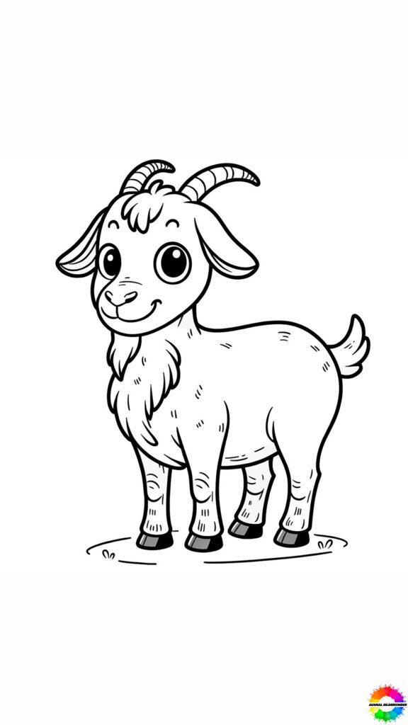 39+ Ziege ausmalbilder gratis zum Ausmalen für Kinder