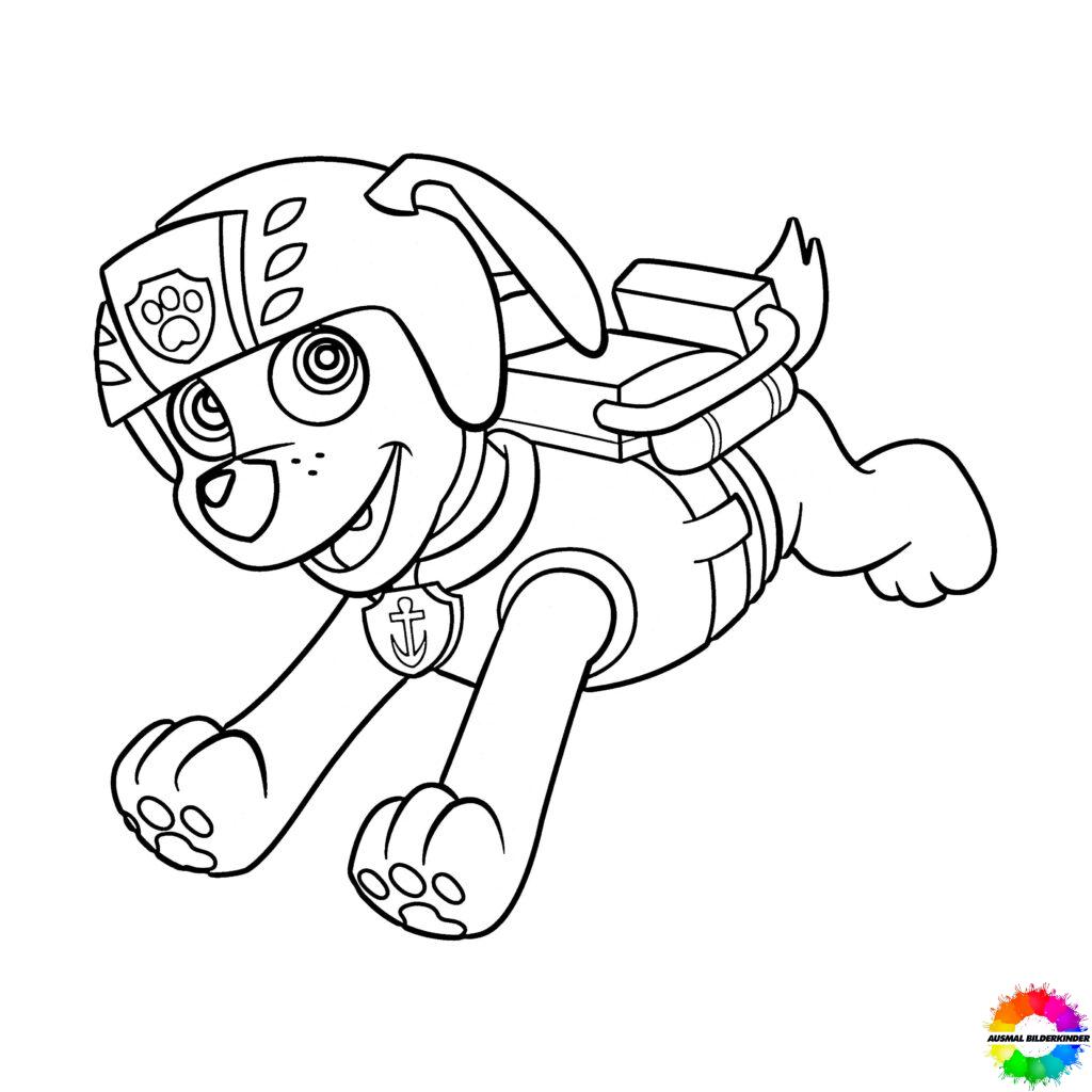 24+ Zuma Ausmalbilder zum Ausdrucken | Paw Patrol Malvorlagen